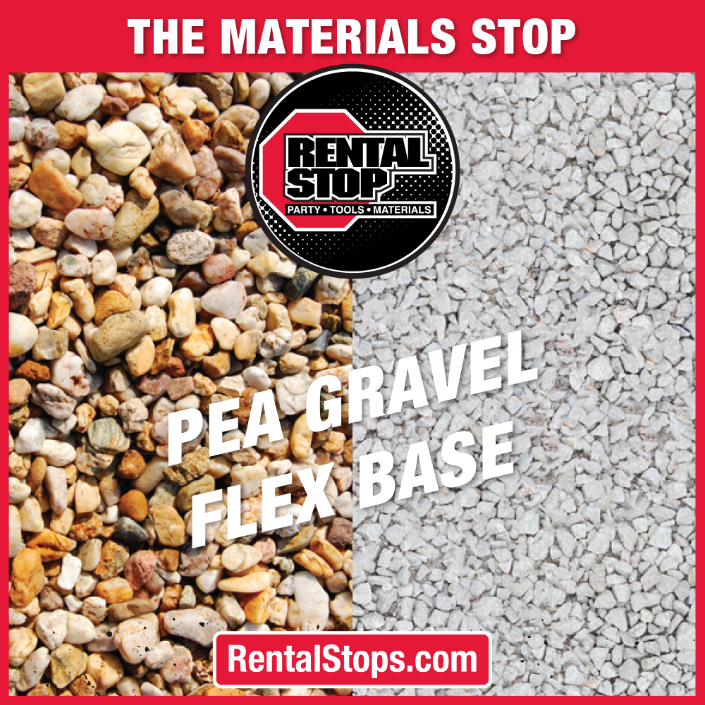 Materials Division : Pea Gravel and Flex Base | Blog for Rental Stop ...