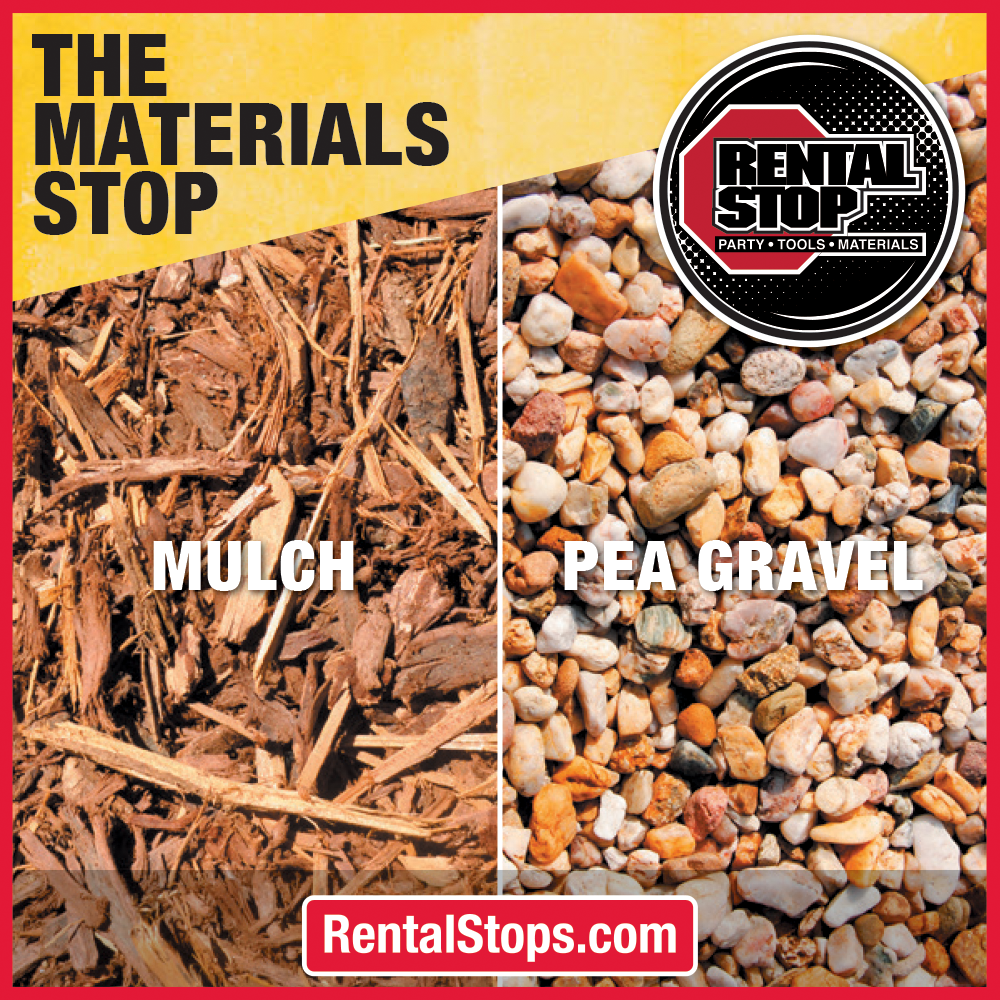 Materials : Mulch and Pea Gravel | Blog for Rental Stop, Party Rental ...