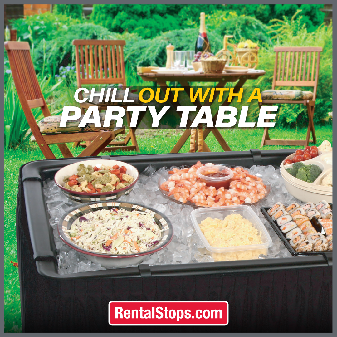 Chill Out with a Party Table! | Blog for Rental Stop, Party Rental ...