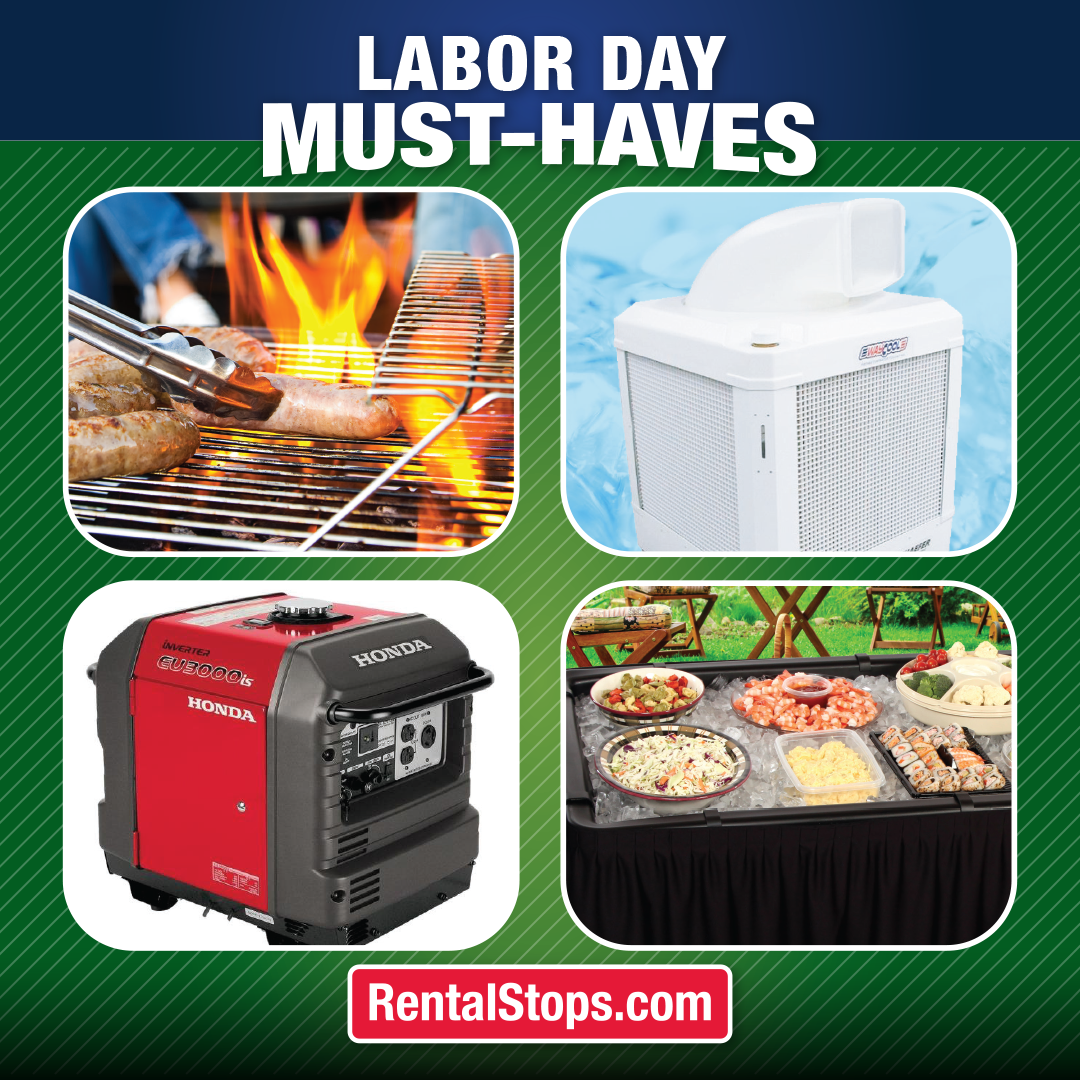 Labor Day Must-Haves! | Blog for Rental Stop, Party Rental Store ...