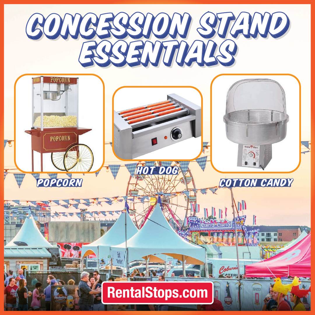 Concession Stand Essentials | Blog for Rental Stop, Party Rental Store ...