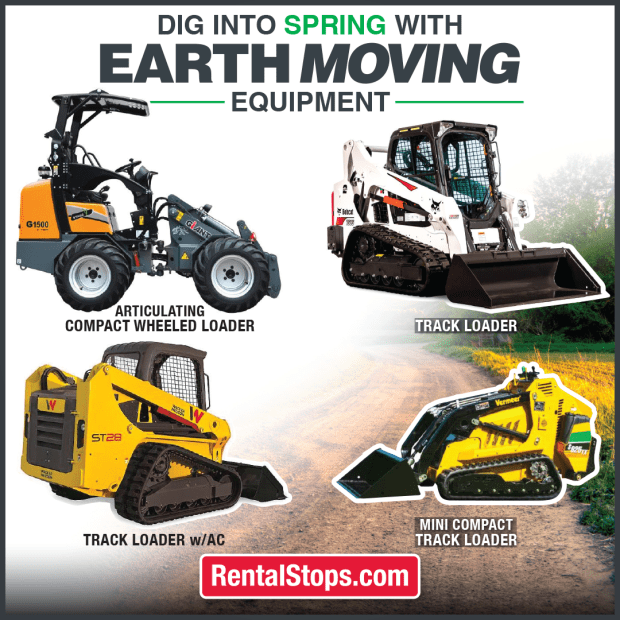 Dig into Spring with Earth-Moving Equipment! | Blog for Rental Stop ...