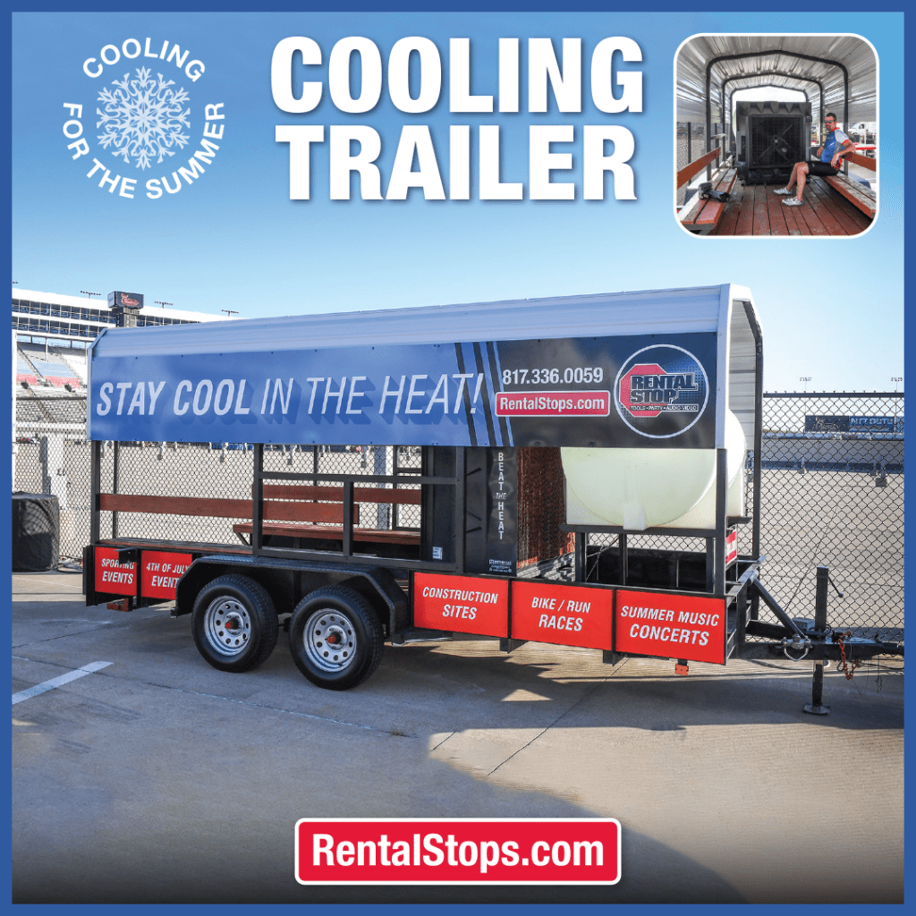 Cooling for the Summer! Cooling Trailer | Blog for Rental Stop, Party ...